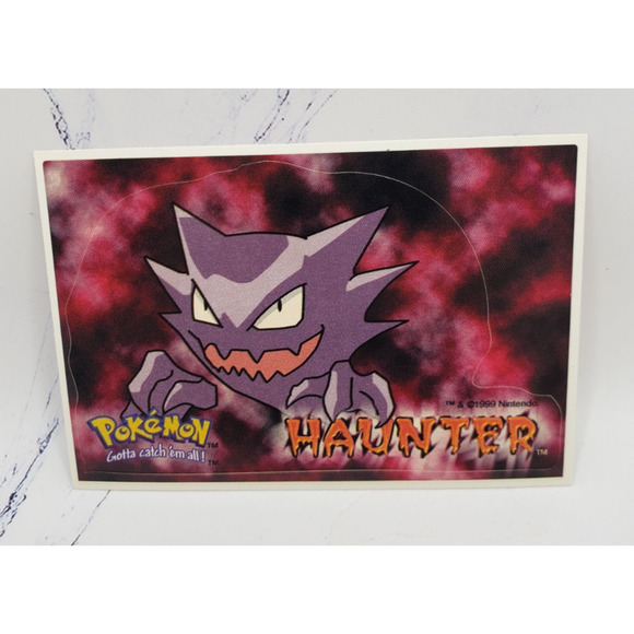 A&A Global Industries | Toys | 999 Pokemon Sticker Haunter Aa Global ...